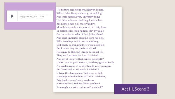 LLCE - Monologue | Genially