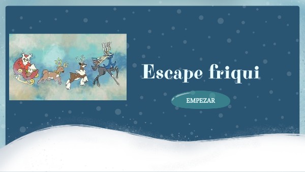 ESCAPE ROOM NAVIDEÑO