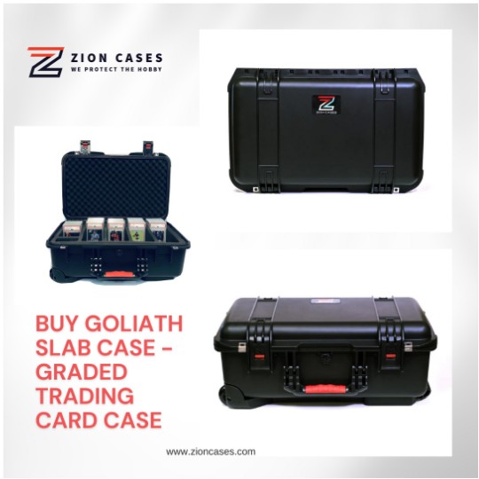 Buy Goliath Slab Case - Graded Trading Card Case | Zion Cases