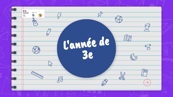 Mon année de 3e