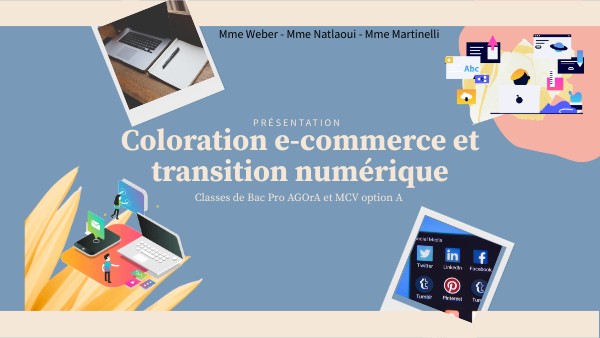 Coloration e-commerce et transition numérique | Genially