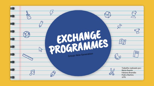 Exchange Programmes | Genially
