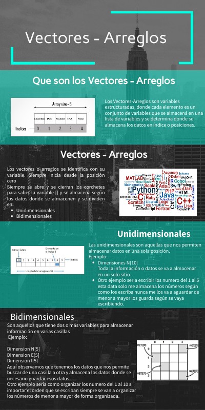 Vectores - Arreglos | Genially