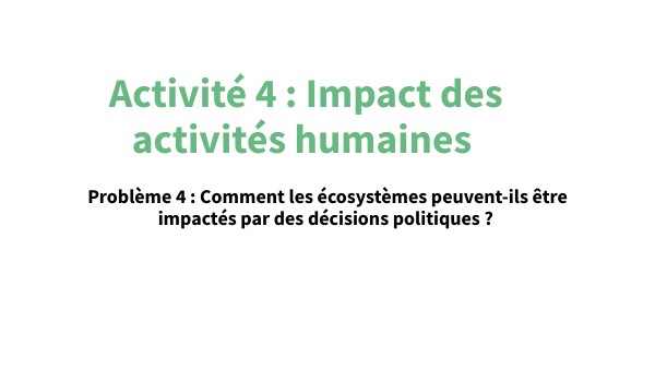 Gestion de la foret amazonienne | Genially