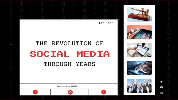 The Revolution of Social Media Through Years | Genially