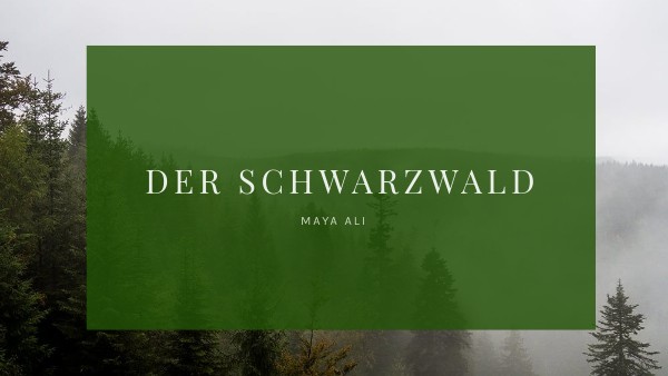 SCHWARZWALD | Genially