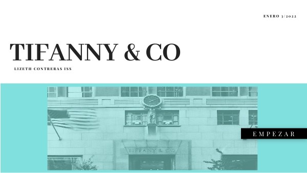 PRESENTACION TIFFANY | Genially