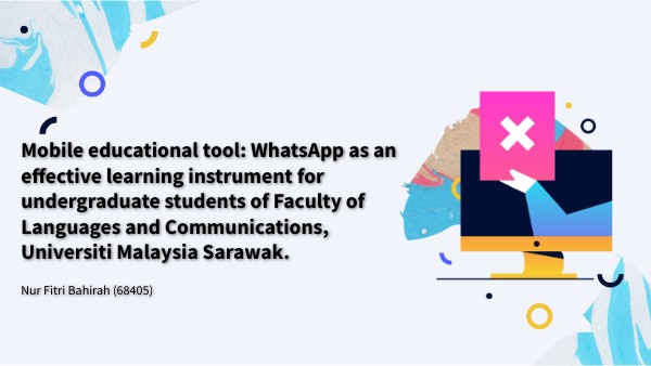 Mobile educational tool