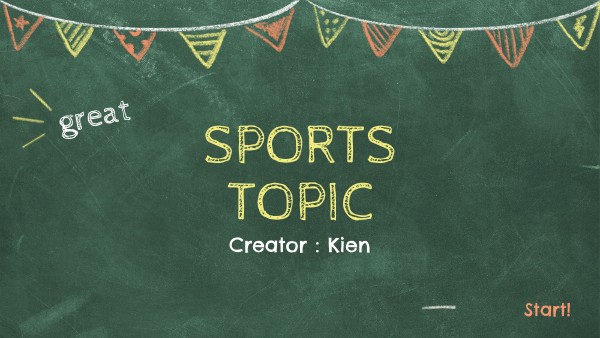 MY SPORTS TOPIC