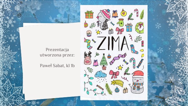 Prezentacja - ZIMA | Genially