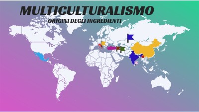 MULTICULTURALISMO:Origini Ingredienti | Genially