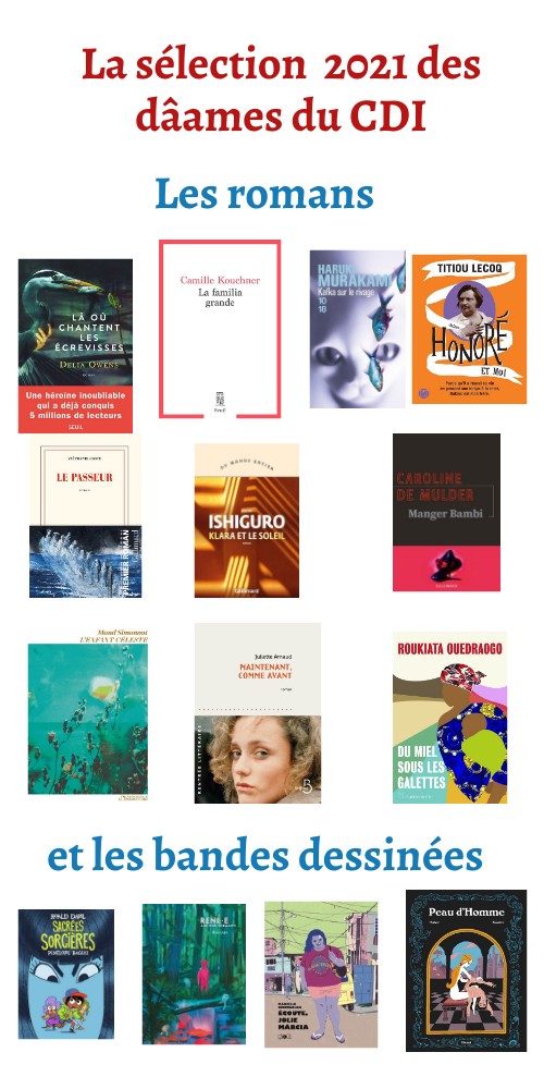 coups de coeur du cdi 2021 | Genially