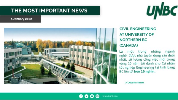 CIVIL ENGINEERING AT UNIVERSITY OF NORTHERN BC (CANADA)