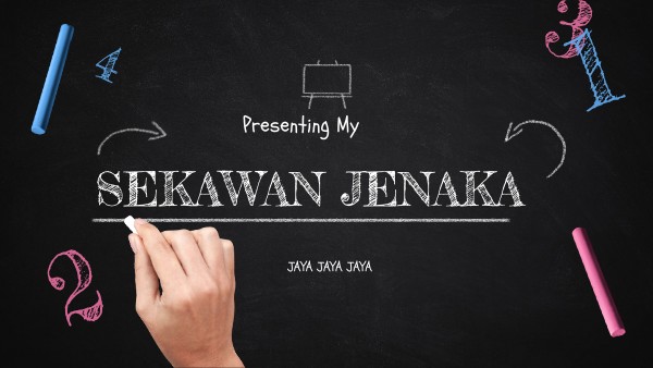 CHALK & BLACKBOARD PRESENTATION | Genially