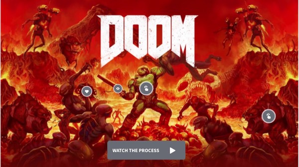 DOOM Interactive Image