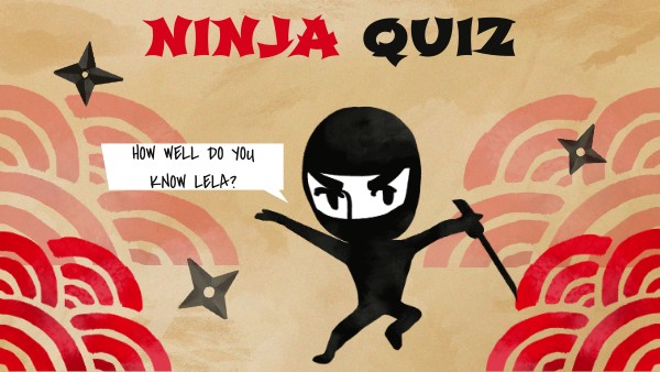NINJA mastah QUIZ