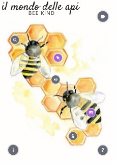 Immagine interattiva sulle api | Genially