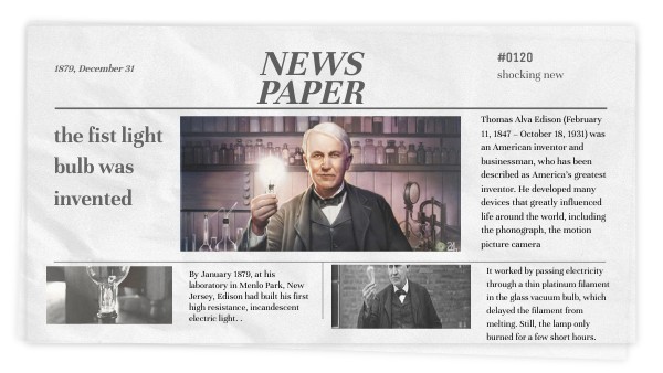 NEWSPAPER PRESENTATION | Genially