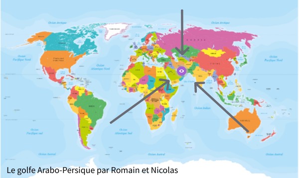 Golfe Arabo Persique | Genially