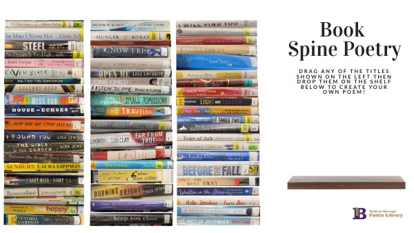 Book Spine Poetry