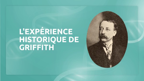 Exposé expérience de Griffith