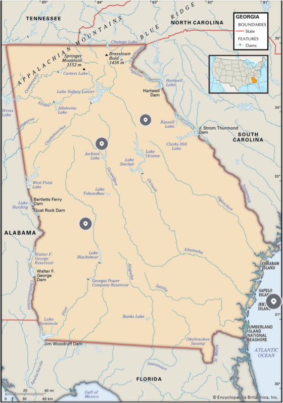 Tiago's colonial Georgia Informational Map | Genially