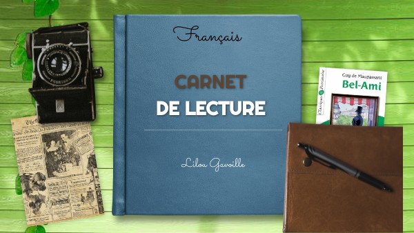 Carnet de lecture | Genially