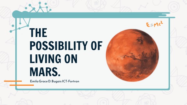 The possibility of living on mars | Genially