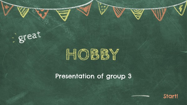 ANIMATED CHALKBOARD PRESENTATION | Genially