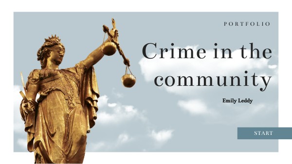 Crime in the community