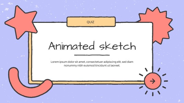 ANIMATED SKETCH QUIZ | Genially