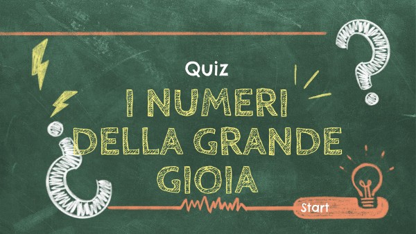 I numeri della grande gioia | Genially