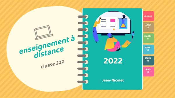 enseignement à distance 10 janvier 2022 | Genially