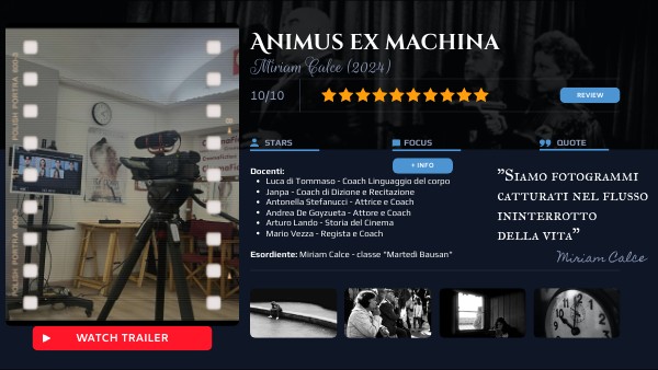 CAPOLAVORO - Animus ex machina | Genially