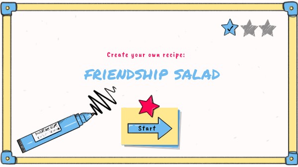 FRIENDSHIP SALAD TIME