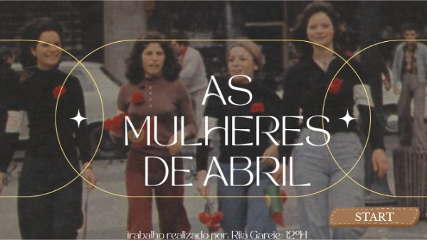 As mulheres de abril | Genially