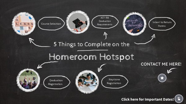 Homeroom Hotspot | Genially