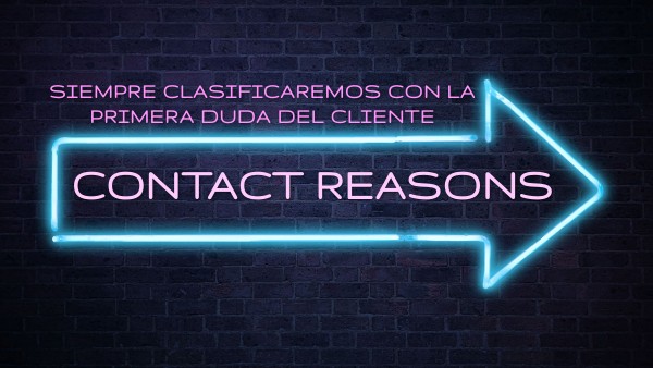 Contact Reasons