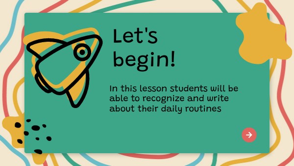 Unit III. Daily Routine | Genially