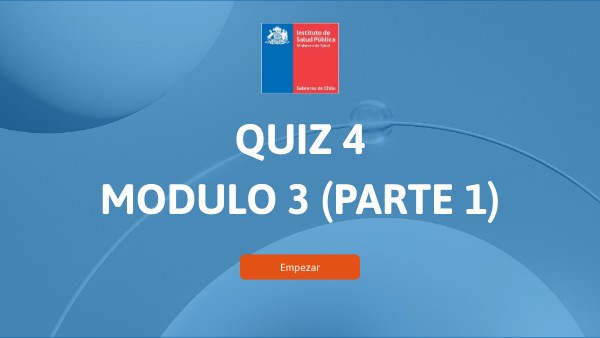 QUIZ 4 MODULO 3 (PARTE 1) | Genially