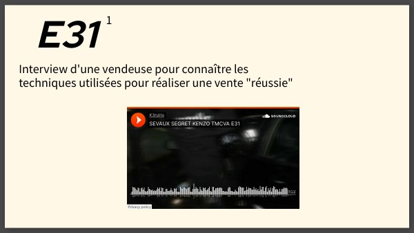 SEVAUX SEGRET Kenzo TMCVA E31 E32