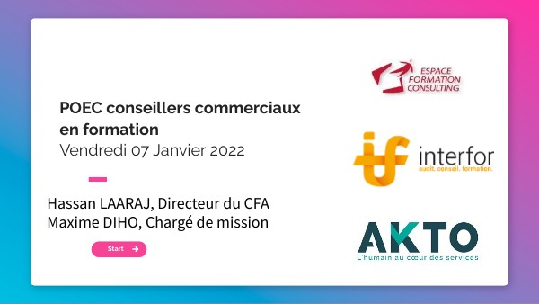 Présentation Interfor | Genially