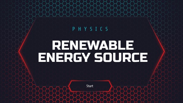 RENEWABLE ENERGY SOURCE | Genially