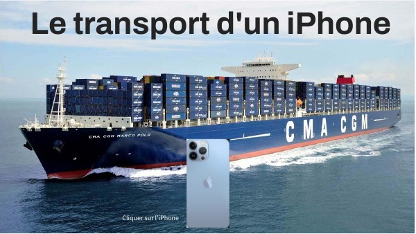 Le transport d'un iPhone | Genially