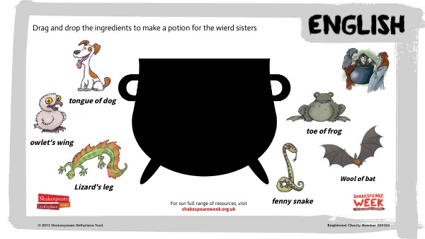 Macbeth witches potion | Genially