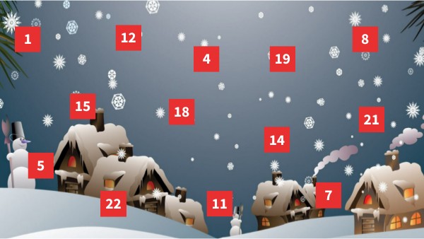 Calendrier de l'avent CP/CE1 2023/2024