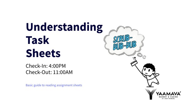 Understanding Task Sheets | Genially