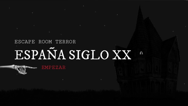 ESCAPE ROOM SIGLO XX | Genially