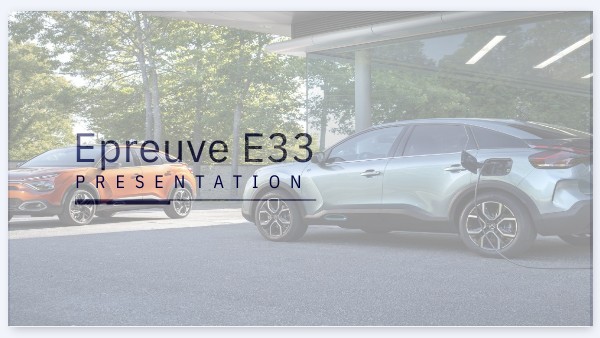 Epreuve E33 | Genially