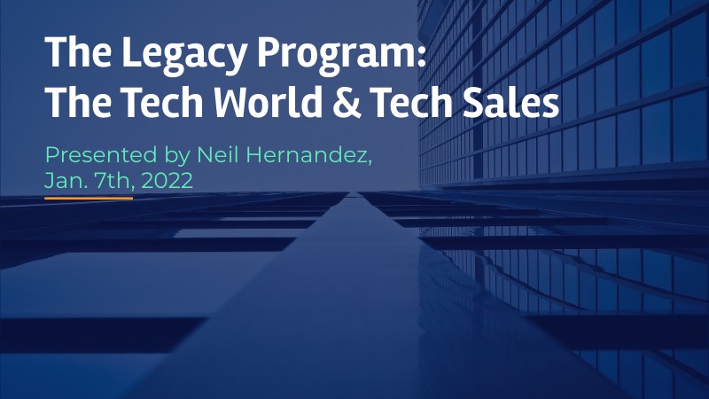 The Legacy Program: Intro to the Tech World | Genially